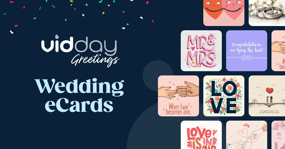 VidDay Greetings | Wedding Cards